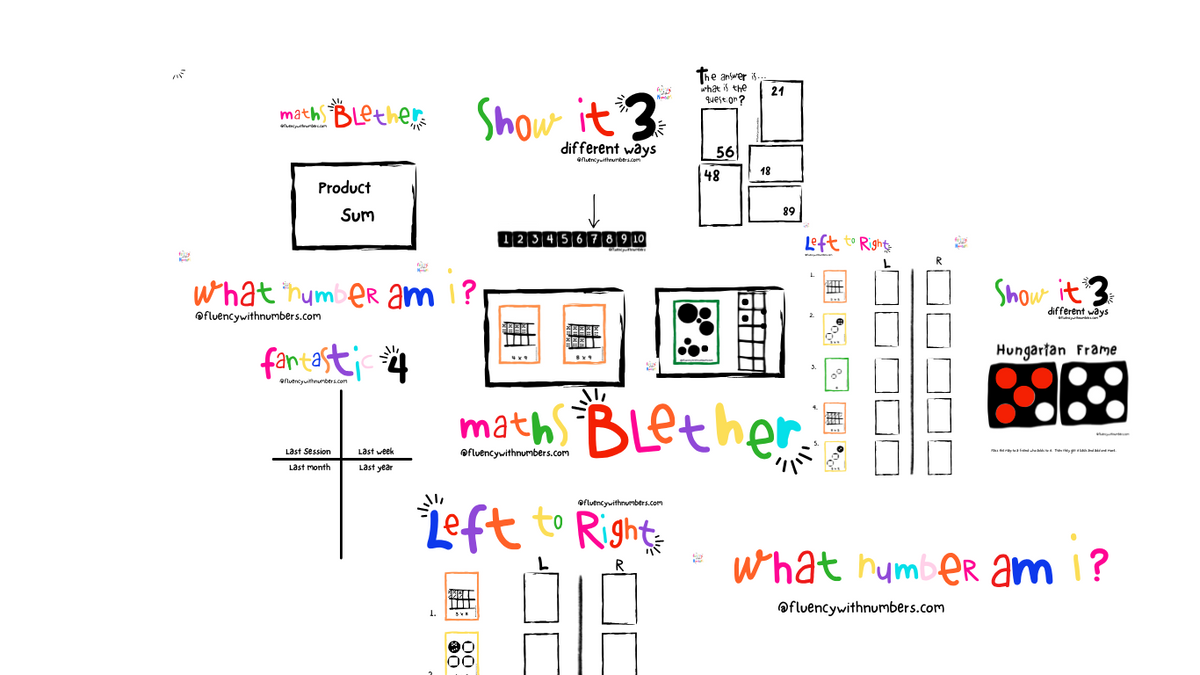 Routines And Retrieval Tasks Fluency With Numbers