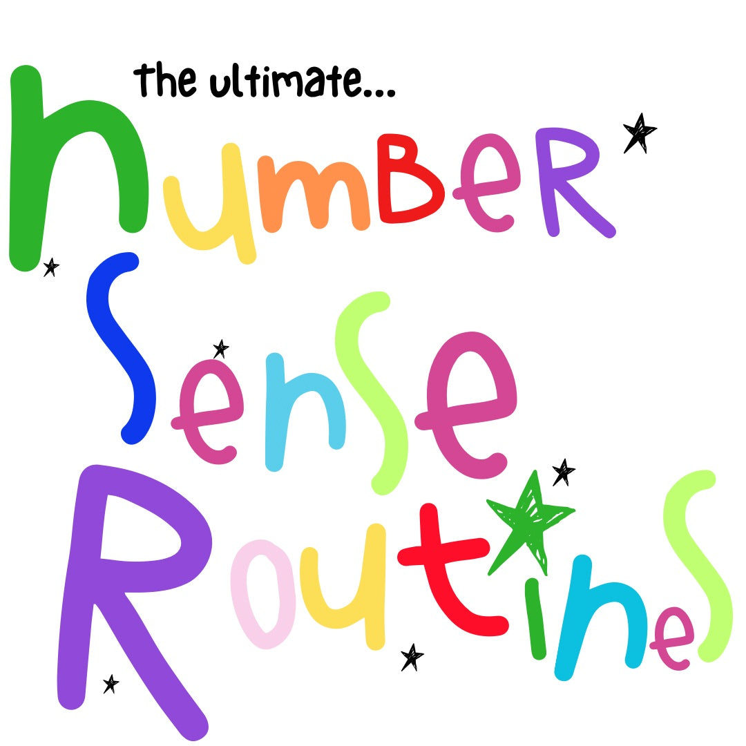 The Ultimate Number Sense Routines Fluency With Numbers The Ultimate Number Sense Routines Fluency With Numbers