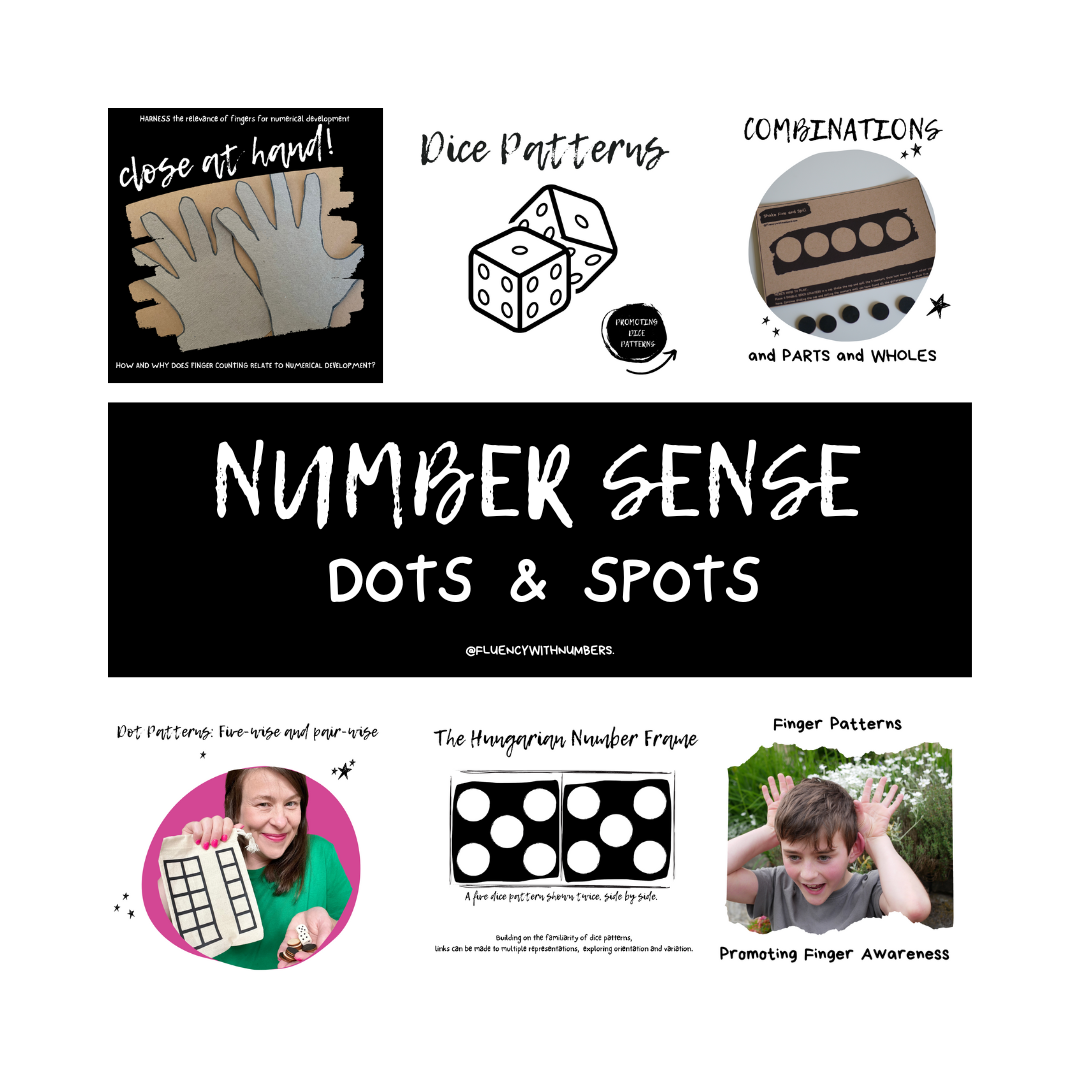 A Deep Sense of Number Starts with DOTS & SPOTS – Fluency with Numbers